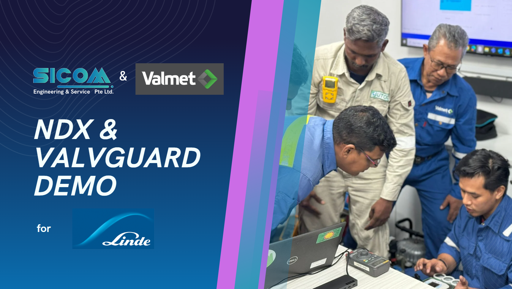 Neles NDX and ValvGuard Demo - https://sicomengineering.com.sg/